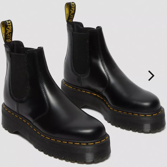 Dr. Martens | Shoes | Doc Martin Platform Boots Black | Poshmark